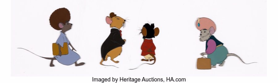 The Rescuers International Rescue Aid Society Delegates Production Cel ...