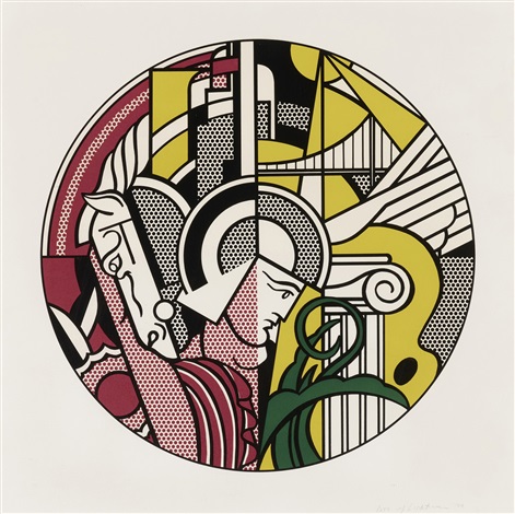 The Solomon R. Guggenheim Museum Poster by Roy Lichtenstein on artnet