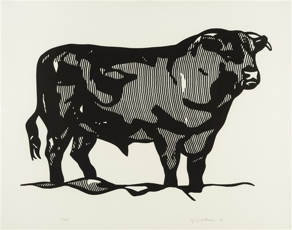 Bull I from Bull Profile Series by Roy Lichtenstein on artnet