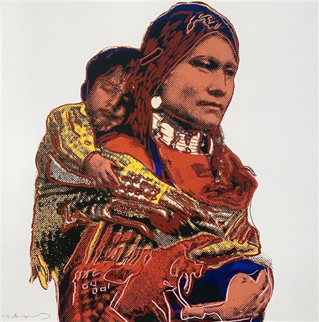 Mother and Child from Cowboys and Indians by Andy Warhol on artnet