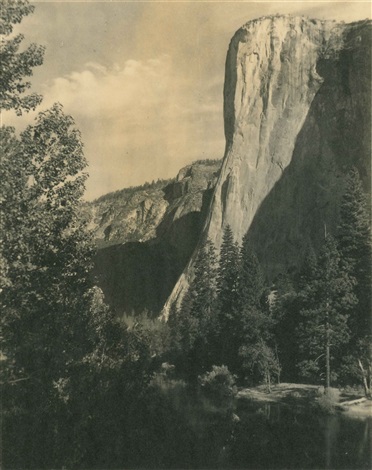 El Capitan, Yosemite Valley by Ansel Adams on artnet