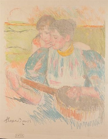 The Banjo Lesson by Mary Cassatt on artnet