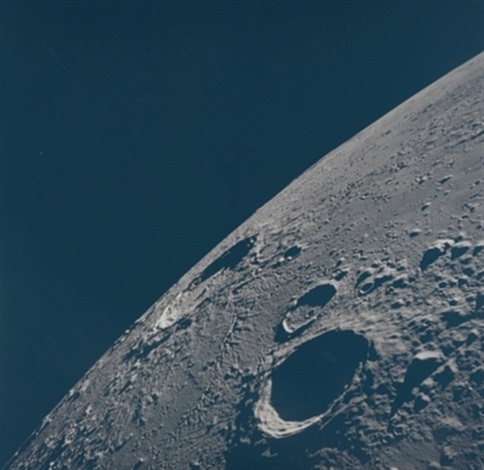 View of Crater Copernicus at Sunrise, November 1969 by NASA on artnet