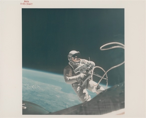 Gemini IV, The First US Space Walk by Ed White, June 1965 by NASA on artnet