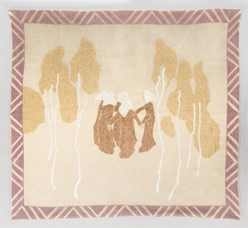 a tapestry model by Helene Sofia Schjerfbeck on artnet