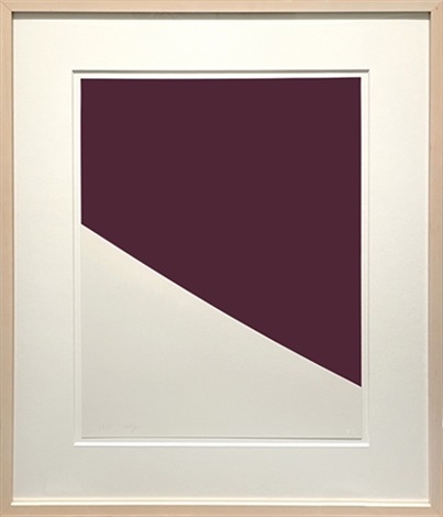 Purple Curve from Third Curve Series by Ellsworth Kelly on artnet