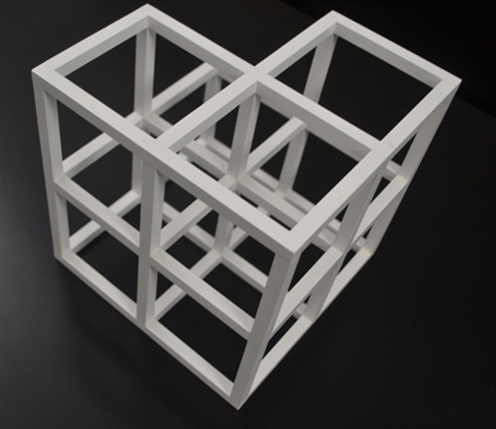 Cube Without a Cube by Sol LeWitt on artnet