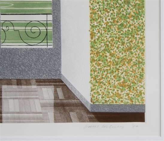 Contrejour in the French Style by David Hockney on artnet