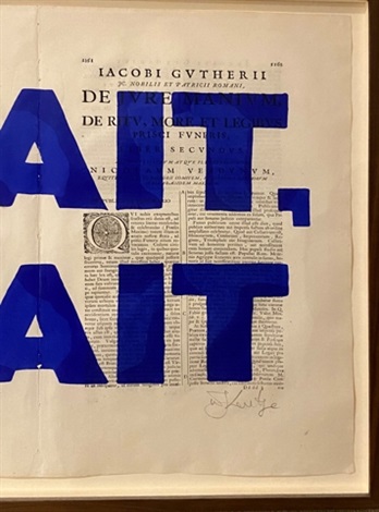 Wait, Wait from Blue Rubrics by William Kentridge on artnet
