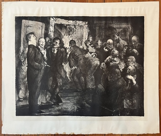 Artists Judging Works of Art by George Bellows on artnet