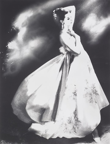 Barbara Mullen in a Gown by Irene, New York, 1956 by Lillian Bassman on ...
