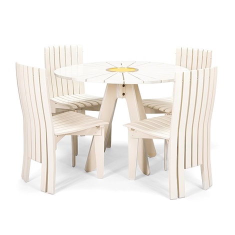 Alvar Aalto and Aino Aalto, a 5-piece Aurinko Sun-series garden ...