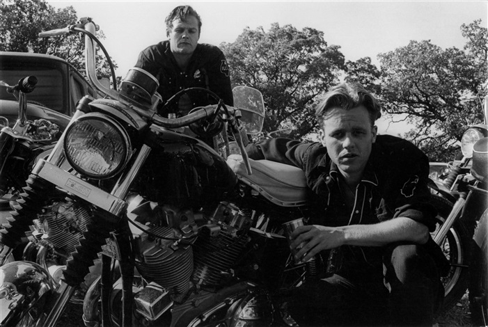 Bruce and Crazy Charlie, Chicago Outlaws, 1965 by Danny Lyon on artnet