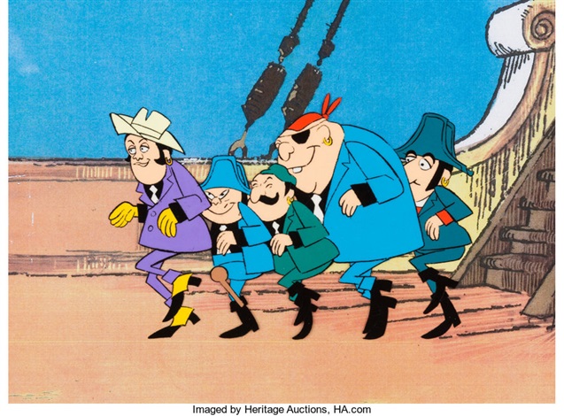 Doctor Dolittle Sam Scurvy and the Pirates Production Cel DePatie ...