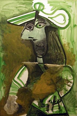 Femme au Chapeau by Pablo Picasso on artnet
