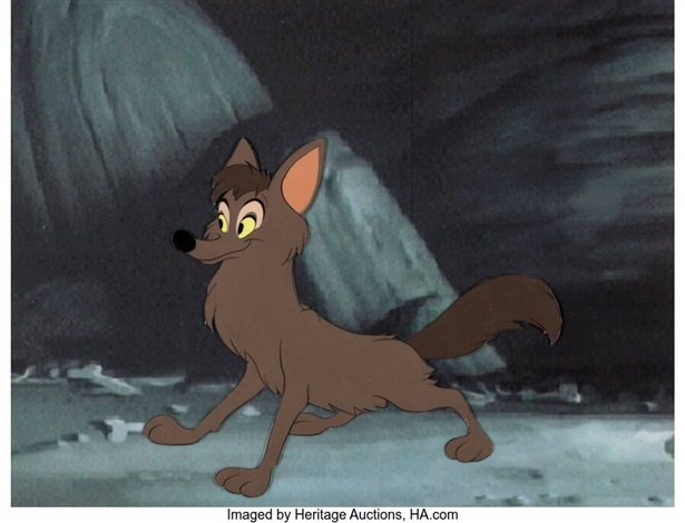 Melody Time Pecos Bill Coyote Color Model Cel Walt Disney, 1947 by Walt Disney Studios on artnet