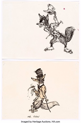 Catfish Bend Concept Studies Original Art and Hand-Colored Prints by ...