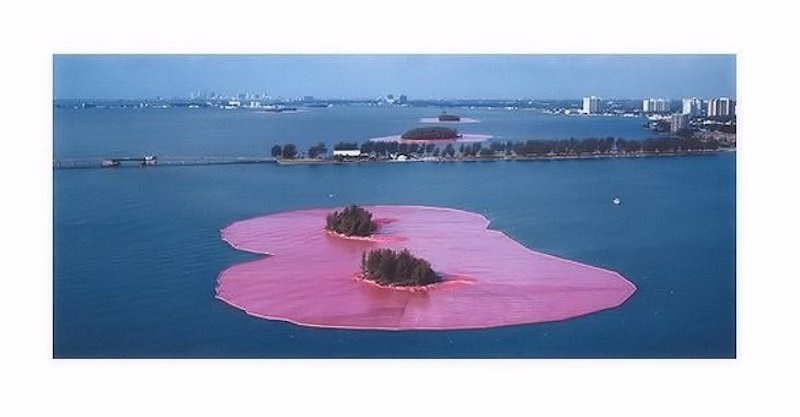 Surrounded Islands Miami by Christo and Jeanne-Claude on artnet
