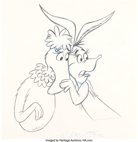 Horton Hears a Who Jane Kangaroo and Mrs. Tocanella Animation Drawing ...