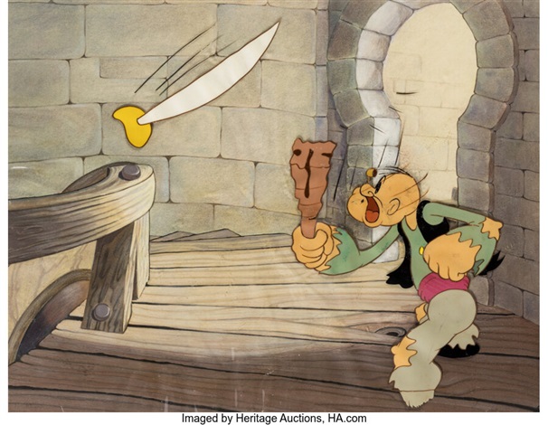 Popeye the Sailor Aladdin and His Wonderful Lamp Popeye Nitrate ...