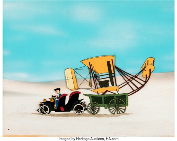 Victory Through Air Power Wright Brothers Plane Production Cel ...