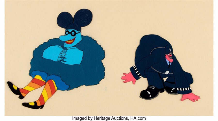 Yellow Submarine Blue Meanie