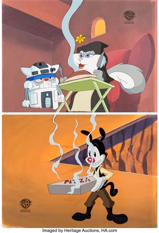 Pinky and the Brain Star Warners Yakko, Slappy, and Brain Key Master ...