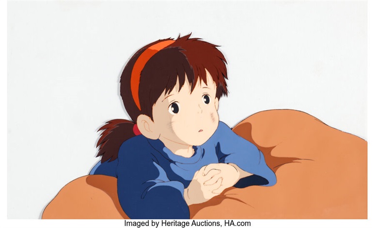 Castle in the Sky Sheeta Production Cel and Animation Drawing Studio ...