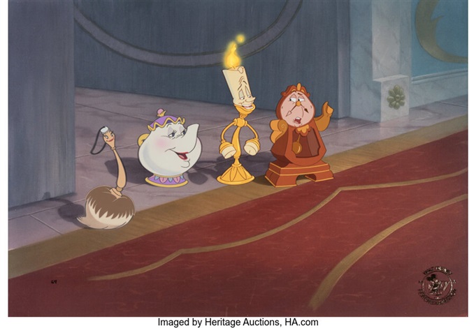 Beauty and the Beast Special Edition Human Again Babette, Mrs. Potts ...