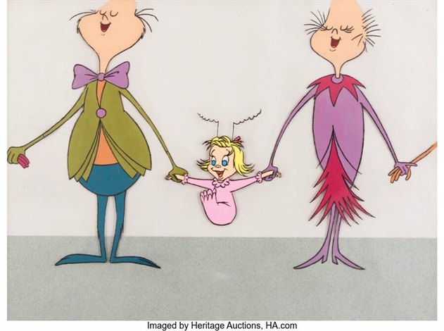 How The Grinch Stole Christmas Cindy Lou Who Production Cel Mgm 1966