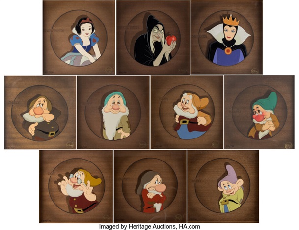 Snow White and the Seven Dwarfs Disney Portrait Gallery Series SOLD-OUT ...