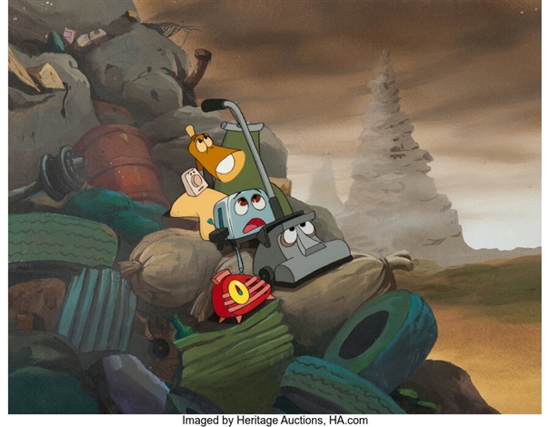 The Brave Little Toaster Lampy, Blanky, Toaster, Kirby, and Radio ...