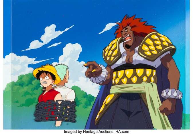 One Piece The Movie Monkey D. Luffy, Roronoa Zoro, and El Drago ...