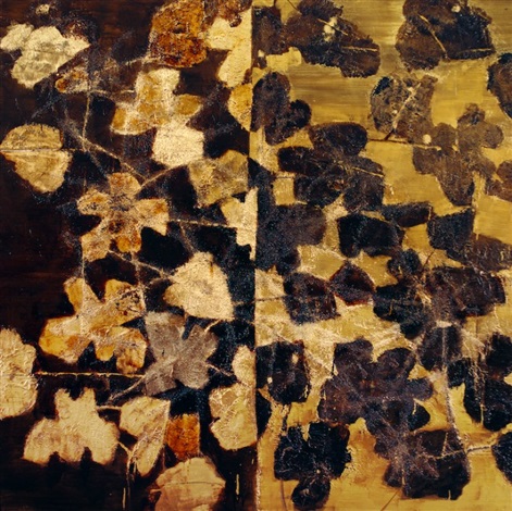 Every Gold Day and The Dark Night by Reza Derakshani on artnet