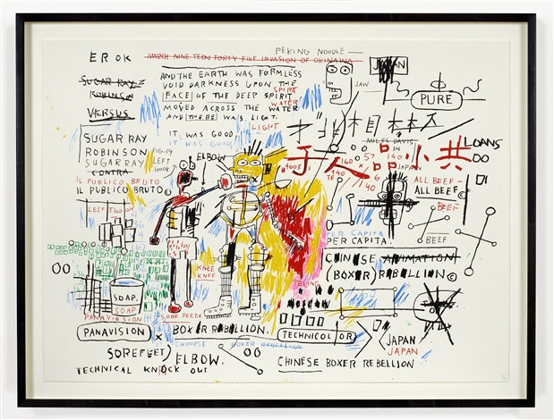 Boxer Rebellion by Jean-Michel Basquiat on artnet