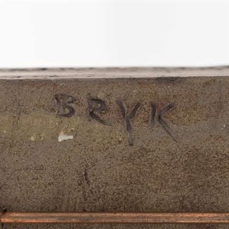 A stoneware wall relief by Rut Bryk on artnet