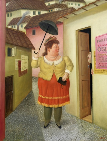 The Street by Fernando Botero on artnet
