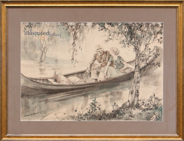 Full Personality Story Illustration, Saturday Evening Post, 1933 by ...