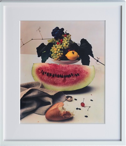 Still life with Watermelon, NY by Irving Penn on artnet