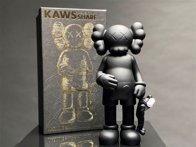 KAWS SHARE, 20 Open Edition, Black by KAWS on artnet