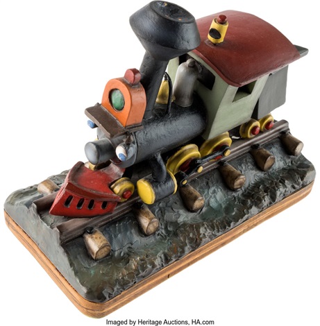 DumboThe Reluctant Dragon - RARE Casey Junior AnimatorWriter Milt Bantas Production Maquette ...