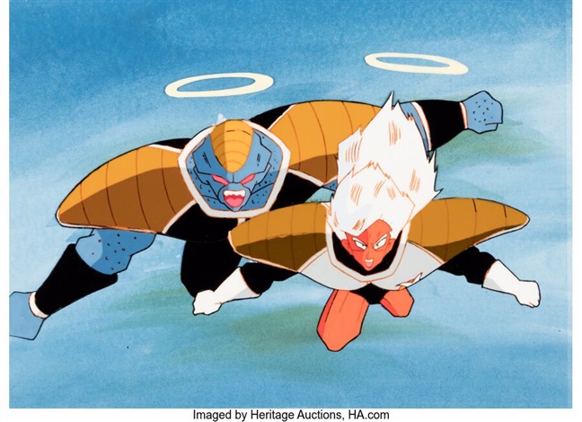 Dragon Ball Z Burter and Jeice Production Cel with Production ...