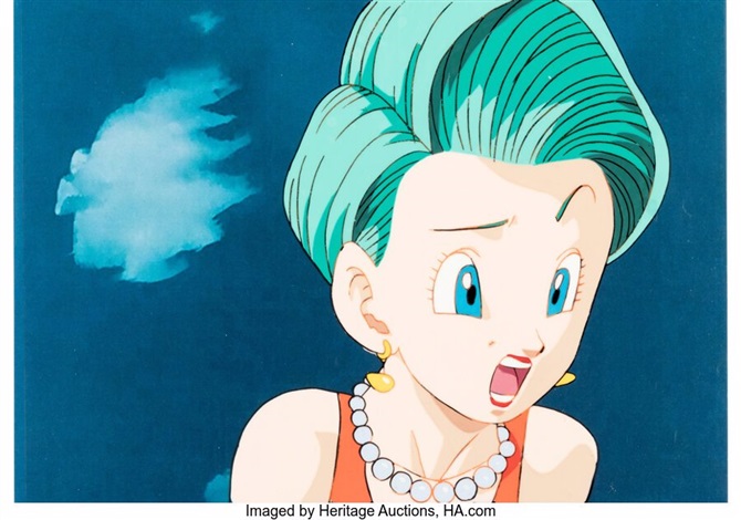 Dragon Ball Z Bulma Production Cel Toei Animation C 1989 96 By Toei Animation On Artnet