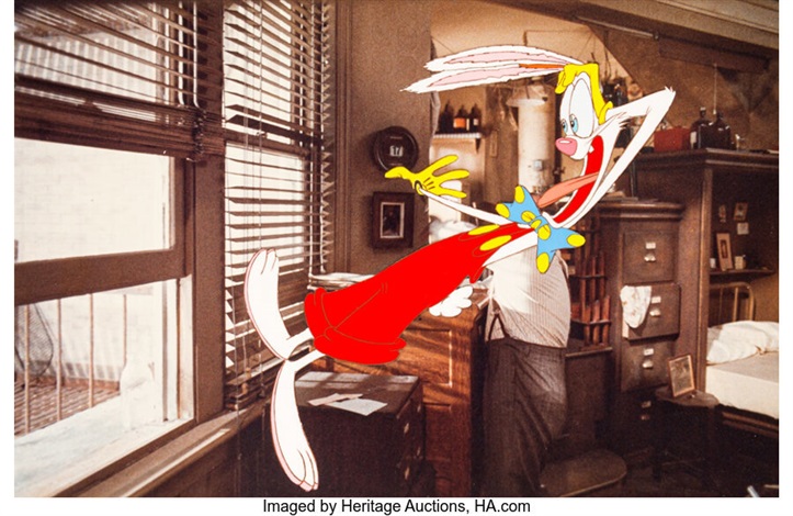 Who Framed Roger Rabbit Roger Rabbit Production Cel Walt DisneyAmblin ...