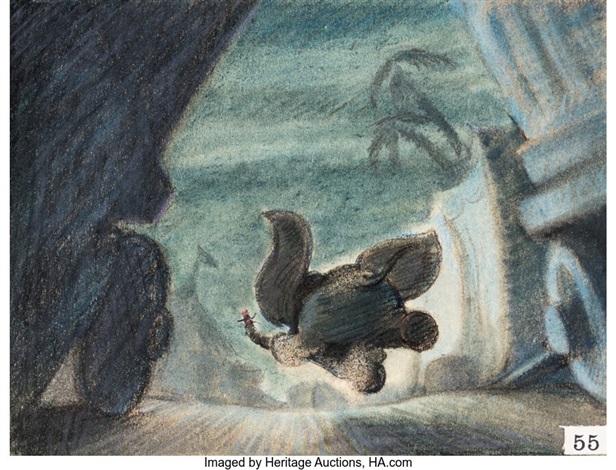 Dumbo Original Storyboard Walt Disney, 1941. by Walt Disney Studios on ...