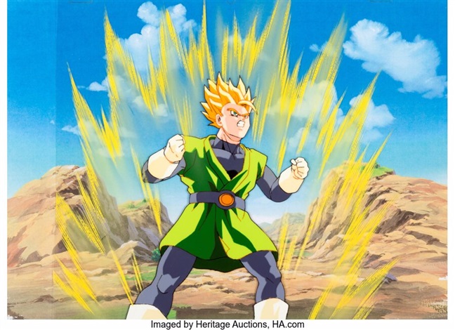 Dragon Ball Z Gohan Production Cel and Animation Drawing Toei Animation ...
