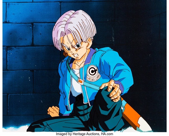 Dragon Ball Z The History of Trunks Future Trunks Production Cel Toei ...