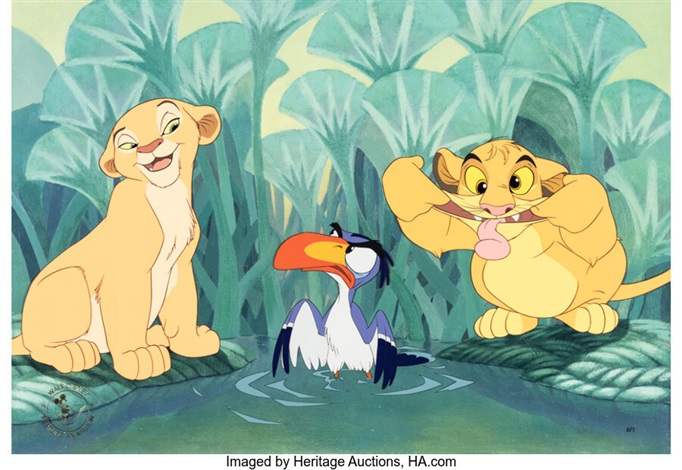 The Lion King Nala, Zazu, and Simba Employee-Exclusive Limited Edition ...