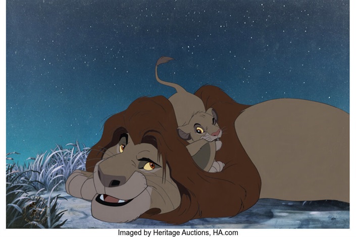 Simba And Mufasa Stars