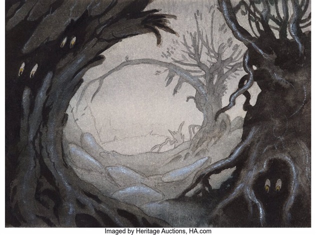Snow White and the Seven Dwarfs Concept Painting by Gustaf Tenggren ...